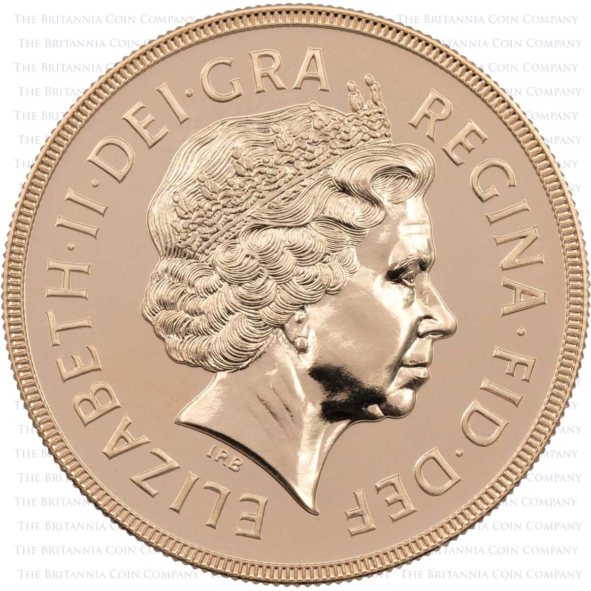 2000 Five Sovereign BU Gold £5 | Elizabeth II