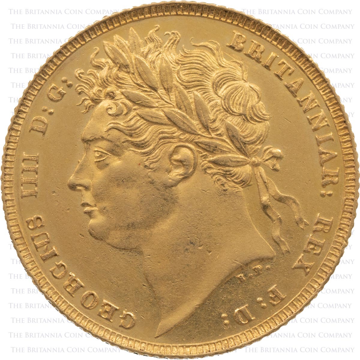 1821 Gold Sovereign King George IV Coin