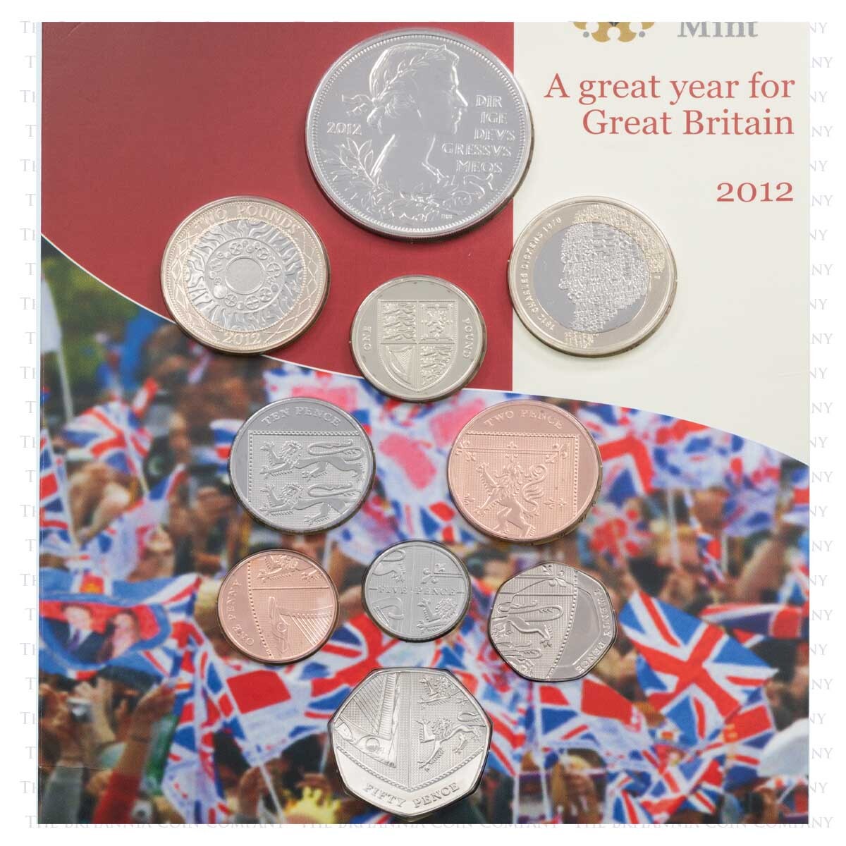 2012 UK Annual Coin Collection | BUnc Set