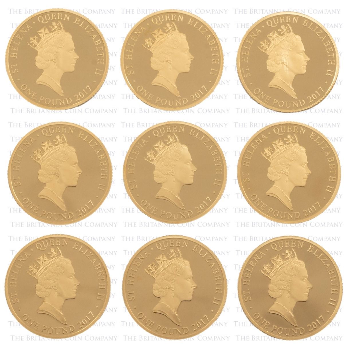 2017 Empire Collection 9-Coin Gold Proof Set