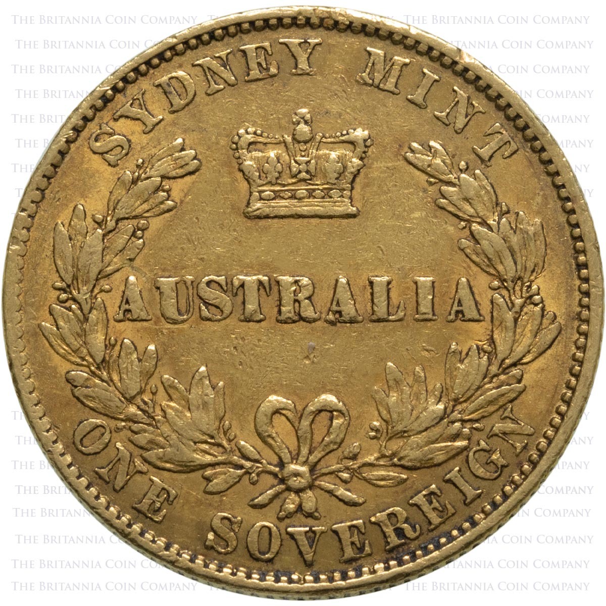 1859-S Victoria Gold Sovereign | Sydney Mint