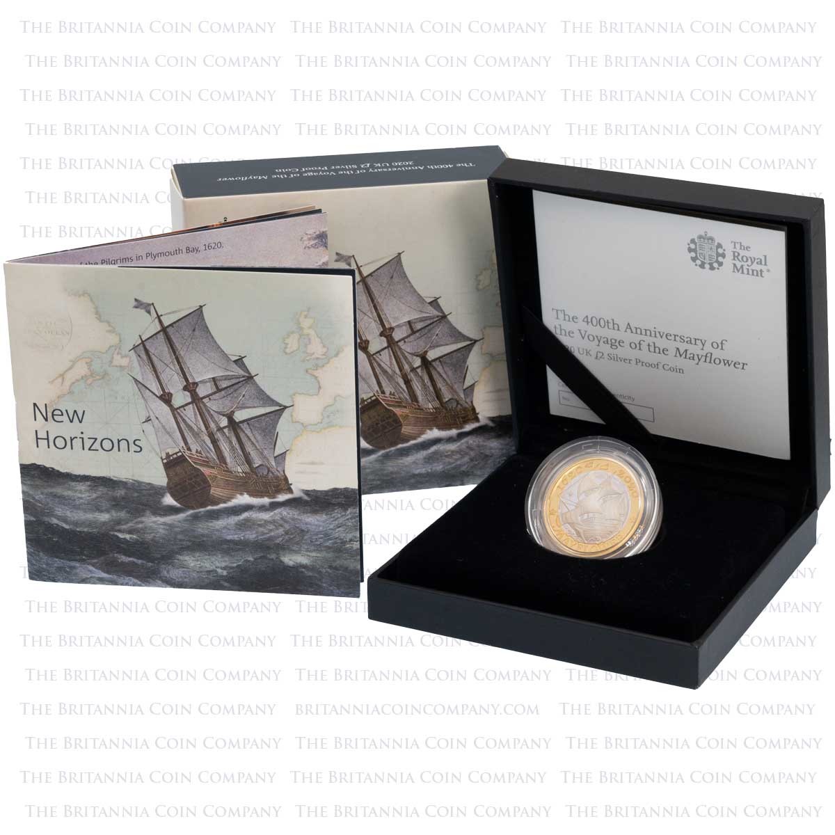 2020 Mayflower £2 Silver Proof | Royal Mint