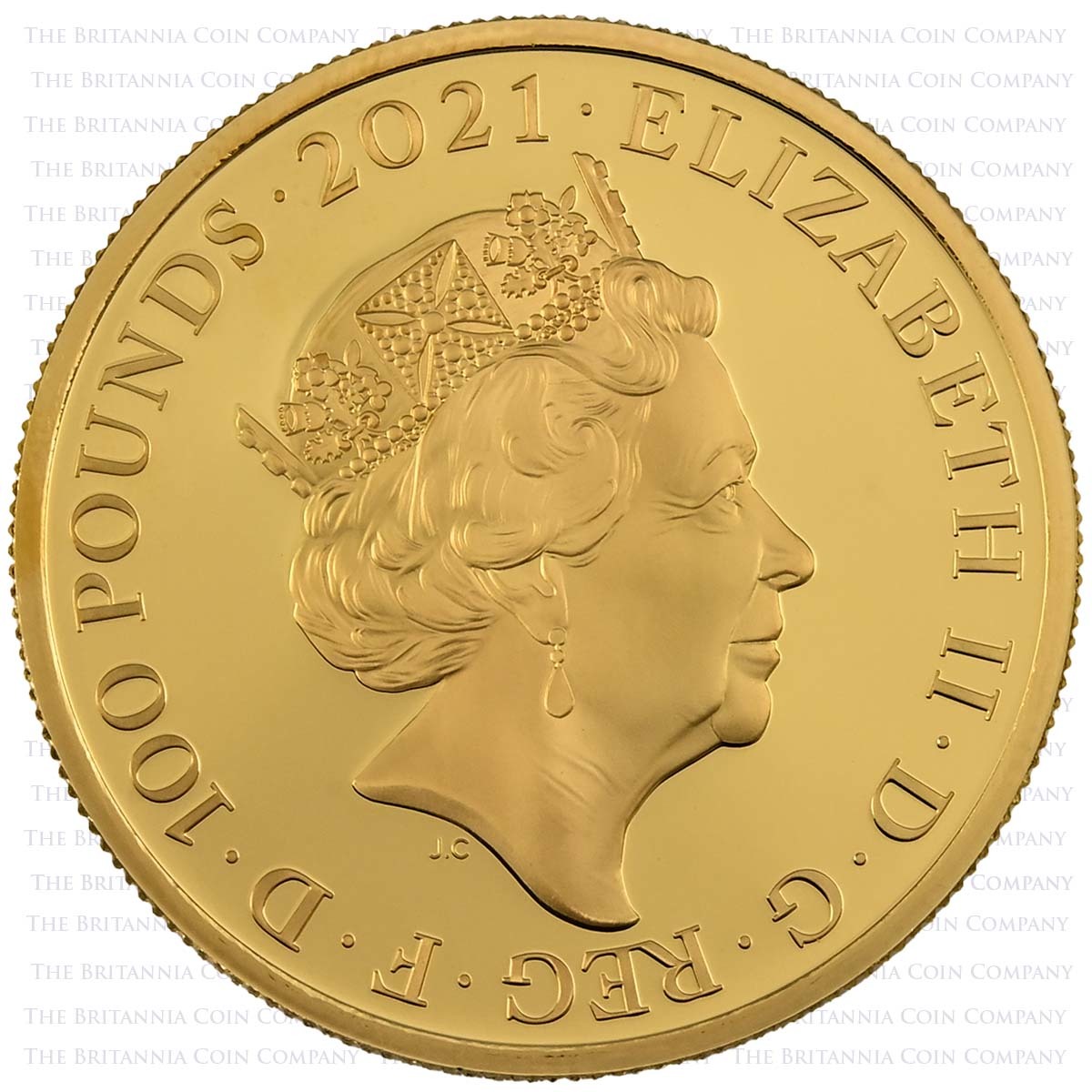2021 Mahatma Gandhi 1oz Gold Proof The Britannia Coin Company