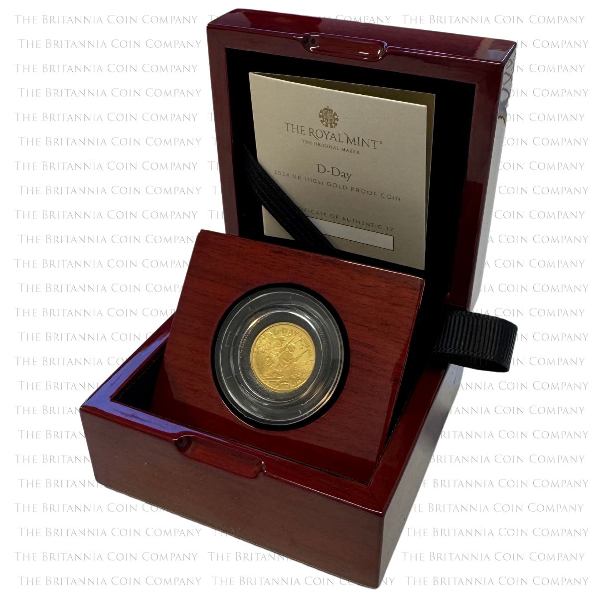 2024 D-Day Gold Proof 1/10oz Royal Mint Coin